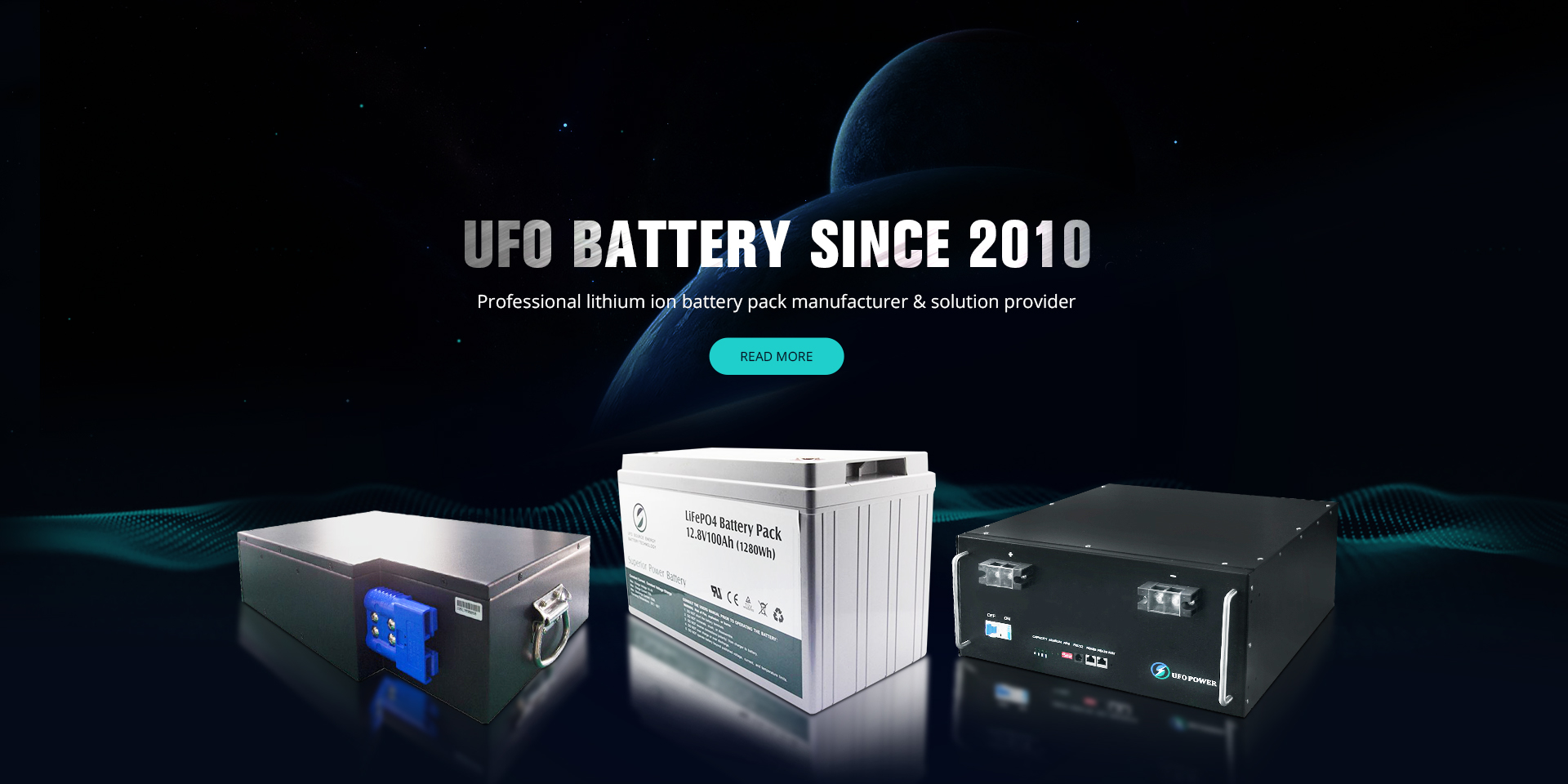 Lithium ion Battery pack, Lifepo4 Battery factory | UFO